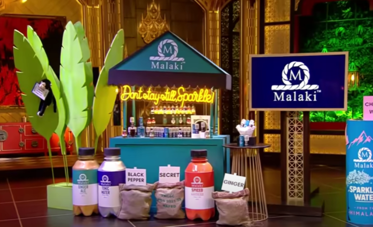 Premium Beverage Brand Malaki with ₹9 Crores Projected Revenue in Shark ...