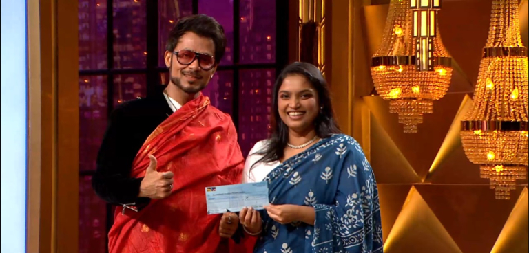 Aseem Shakti on Shark Tank India: 15-Second Sarees with Pockets ...