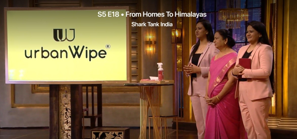 From a Family Formula to ₹10 Cr Success: Urban Wipe’s Blockbuster Pitch ...